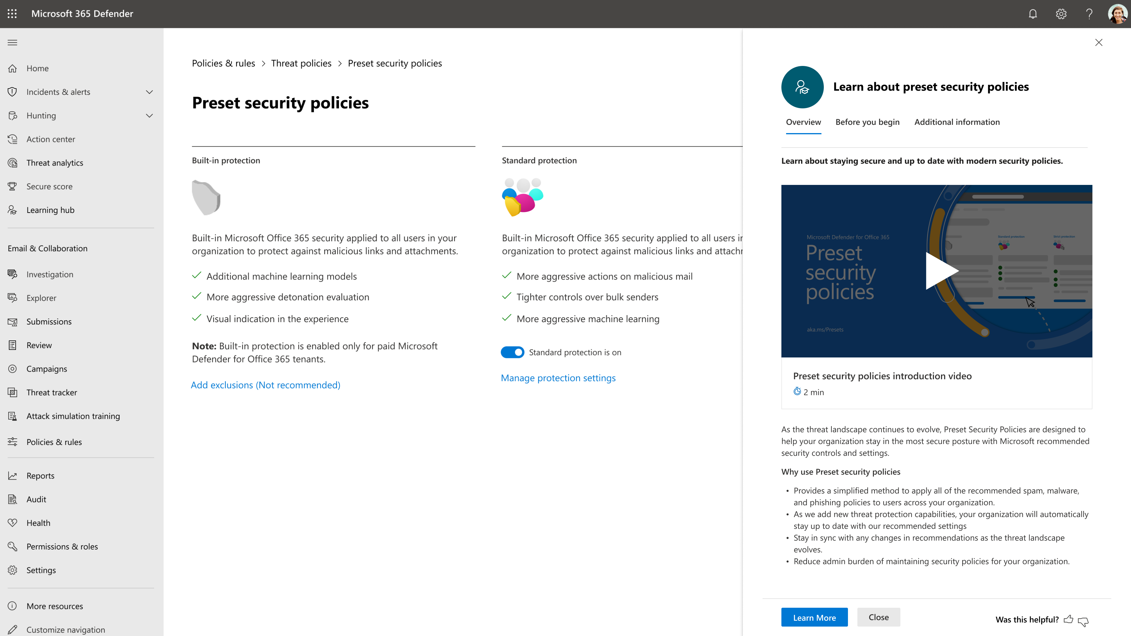 Announcing the availability of in-product guidance! | Microsoft ...