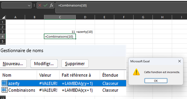 Request for advice for malfunctions with the Lambda function | Microsoft Community Hub