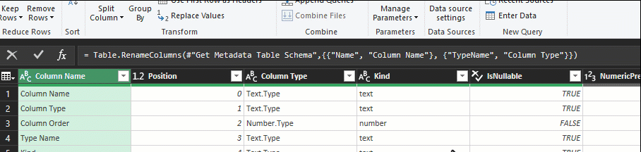 Power Query Editor Automatic Text Selection When Using Mouse