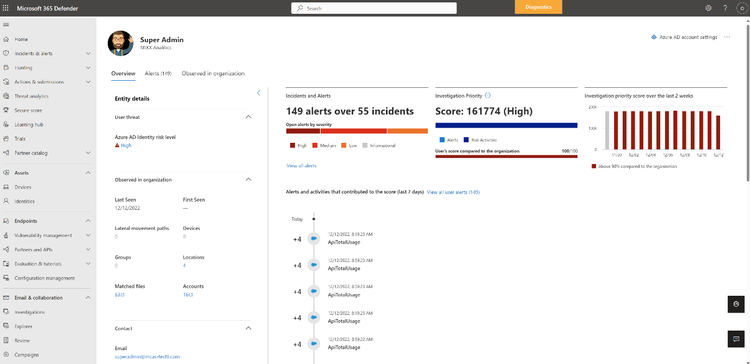 ITDR with Microsoft: Identity threat-level detections and automatic ...