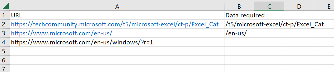 Need an assistance in formula to edit the dat | Microsoft Community Hub