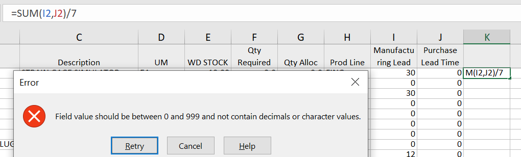 formula error | Microsoft Community Hub