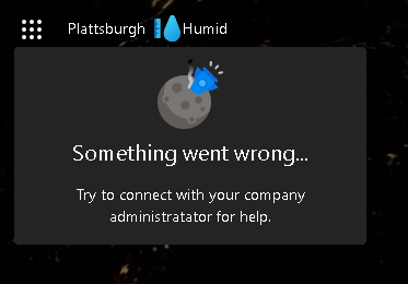 Waffle Error? | Microsoft Community Hub