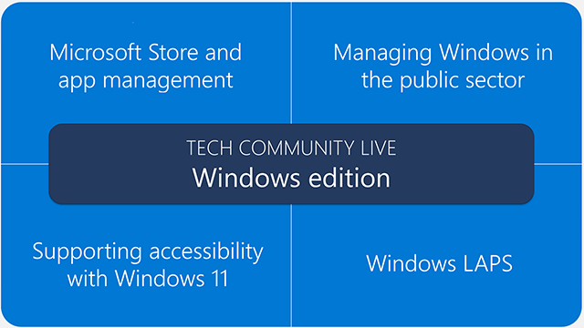 Ask Microsoft Anything: Windows Tech Community Live | Microsoft ...