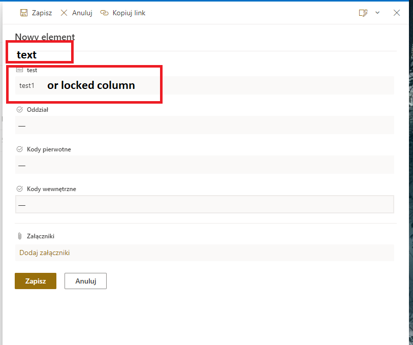 Adding a description to the sharepoint list | Microsoft Community Hub