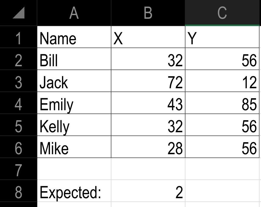Count with 2 criteria in one range per row | Microsoft Community Hub