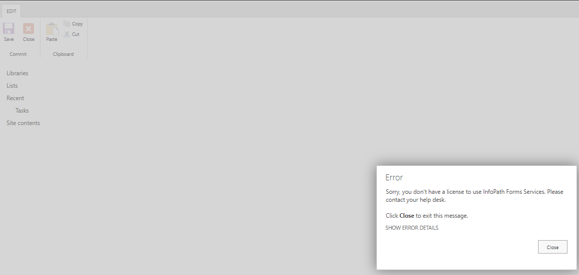 Sharepoint online - Unable to edit an item on a list | Microsoft Community Hub