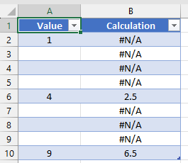 Calculation within official excel table (structured data) | Microsoft ...