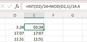 Converting numbers in decimal to hours & minutes | Microsoft Community Hub