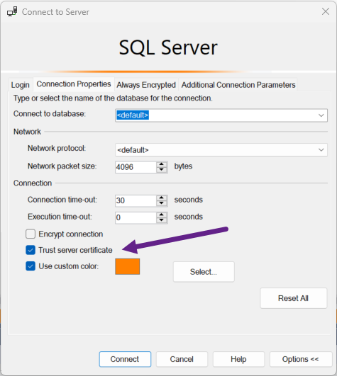 SSMS 19 driver changes