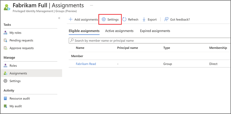 Configuring Microsoft Intune just-in-time admin access with Azure AD PIM for Groups | Microsoft ...