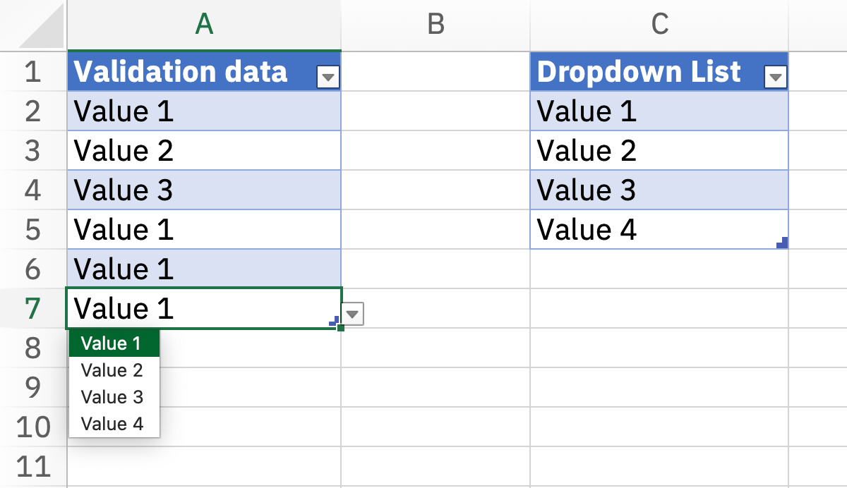 How to auto update the cell values based on list validation data | Microsoft Community Hub