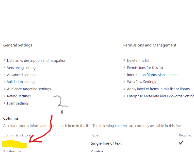 SharePoint Lists: Renamed Lists and Columns are not displayed with new names | Microsoft ...