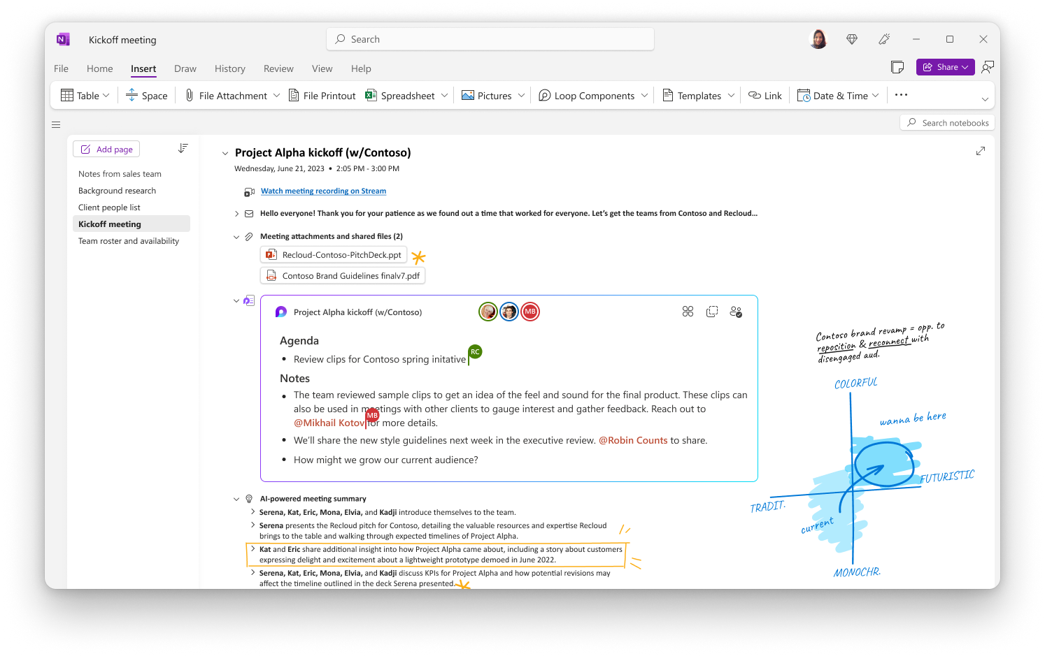 Meeting Details in OneNote | Microsoft Community Hub