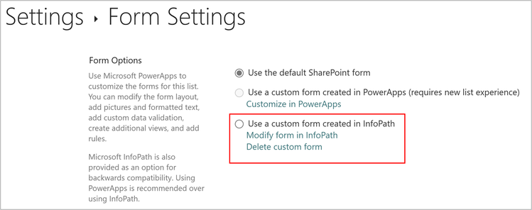 Support update for InfoPath Forms Services in Microsoft 365 | Microsoft ...