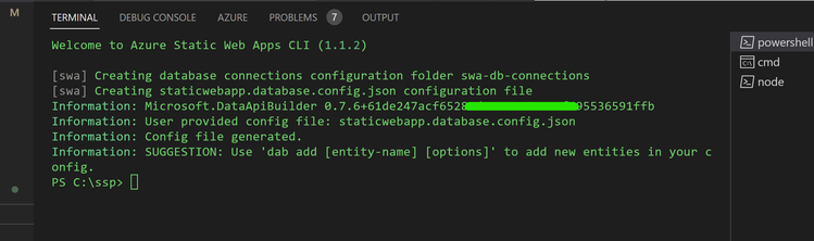 Seamless API Development with Data API Builder for your Static Web Apps