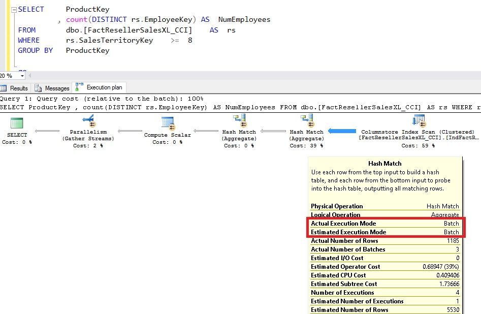 Columnstore Index Performance: SQL Server 2016 – Multiple Aggregates ... Columnstore Index Performance: SQL Server 2016 – Multiple Aggregates ...