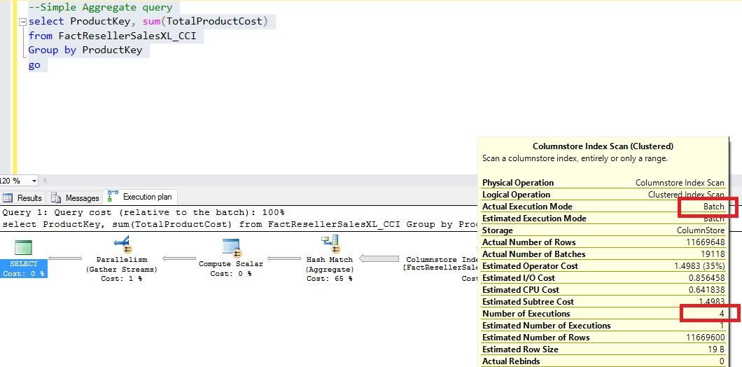 Columnstore Index Performance: SQL Server 2016 – No Performance Cliff | Microsoft Community Hub