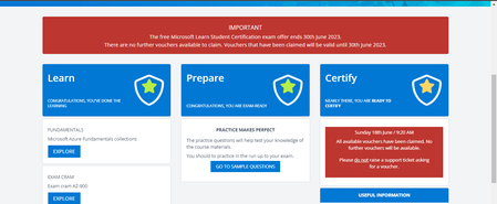 Certificações Microsoft gratuitas para estudantes | Microsoft Community Hub