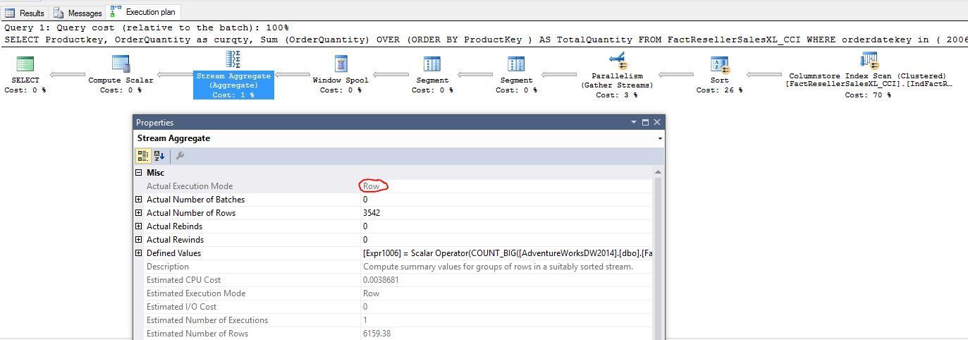 Columnstore Index Performance: SQL Server 2016 – Window Aggregates in ...