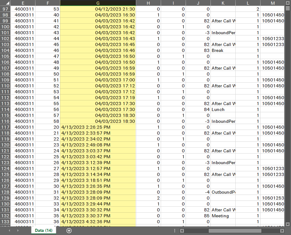 How to Change Date/Time Format for whole column | Microsoft Community Hub