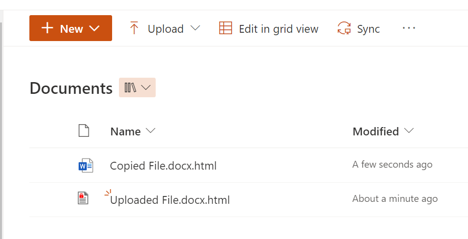 Changing file extension in SharePoint behaviour when copying/moving ...