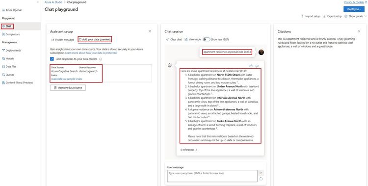 Get insights from your data connecting it to Azure OpenAI Service ...