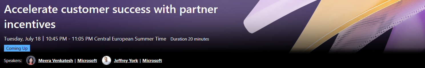 Register now: Accelerate customer success with partner incentives ...