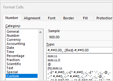 Brackets around negative numbers (formatting) | Microsoft Community Hub