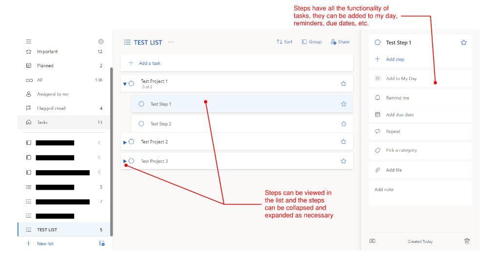Feature Request: Allow steps to become tasks in Microsoft To Do ...