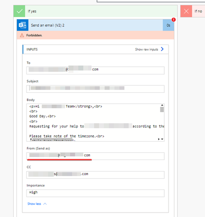 You are not authorized to send mail on behalf of the specified sending account. | Microsoft ...