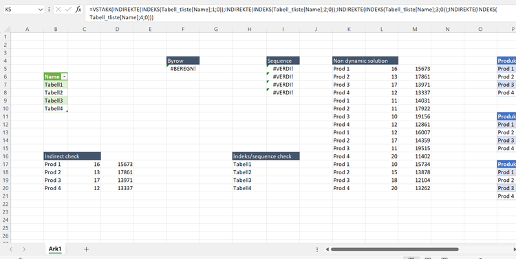Build A Dynamic List With Vstack Based On The Table List Microsoft