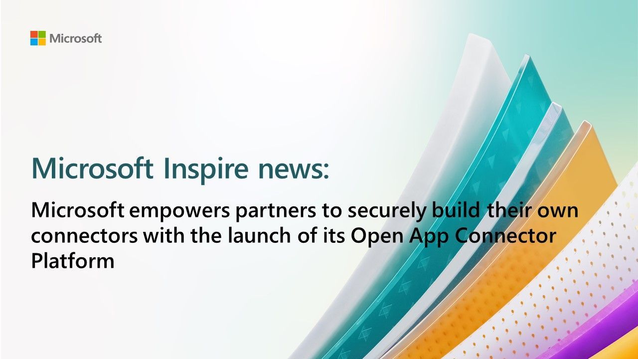 Microsoft empowers partners to securely build their own connector on ...