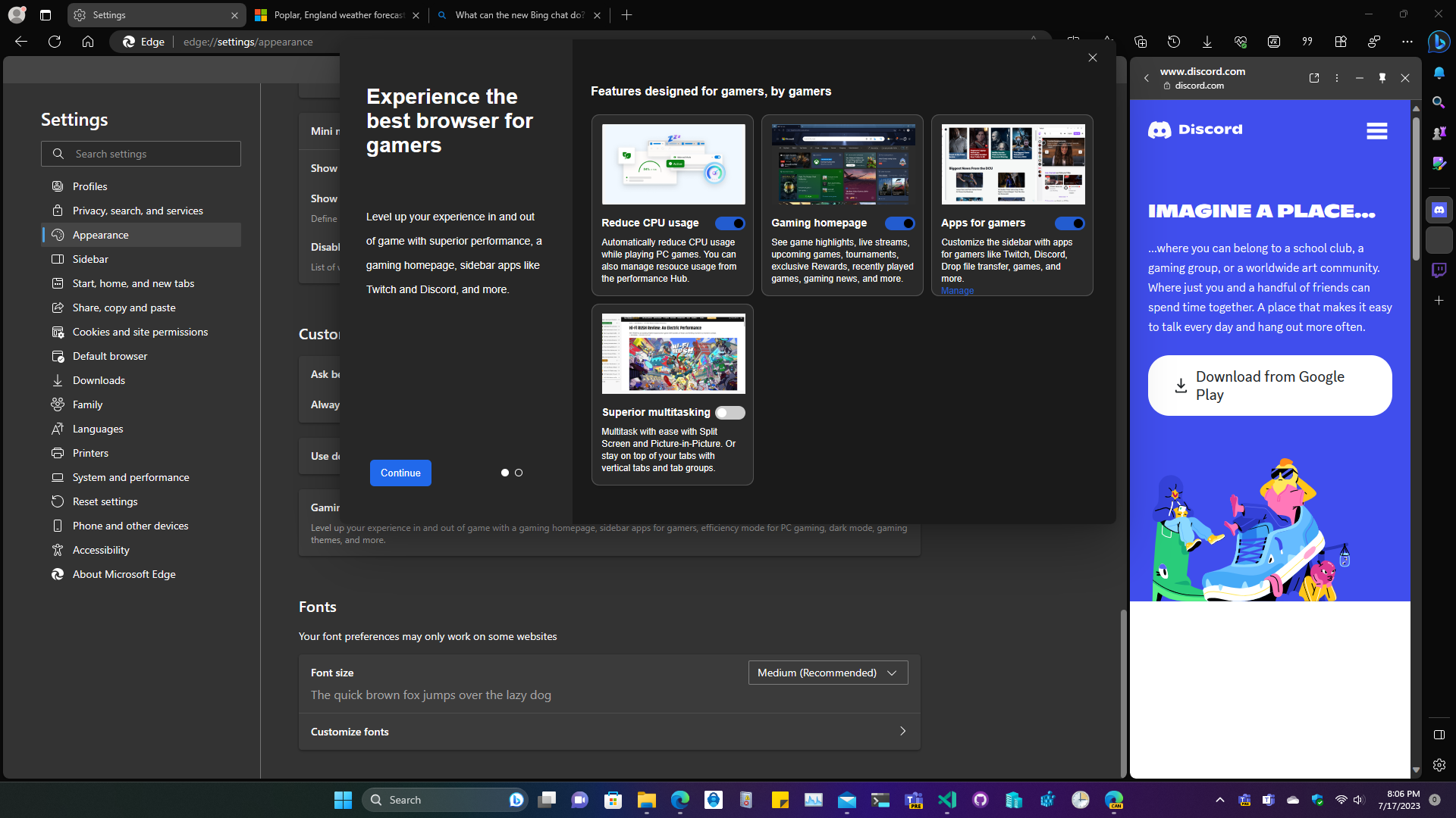 Introducing Project Corefield in Microsoft Edge canary | Microsoft ...
