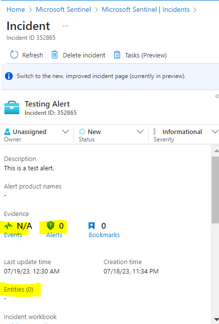 Create incident using Logic APP | Microsoft Community Hub