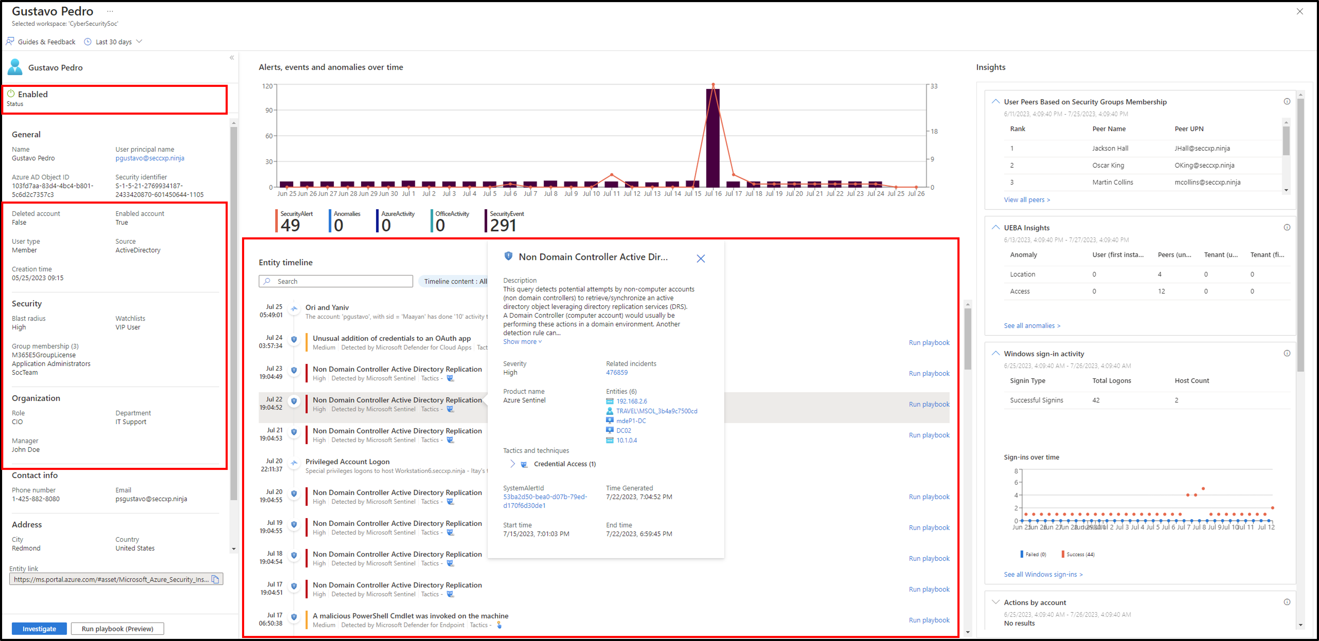Microsoft Sentinel’s Upgraded Entity Pages