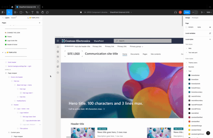 Introducing a new SharePoint Web UI kit! | Microsoft Community Hub
