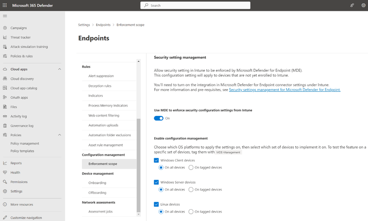 Manage your security settings across Windows, macOS, and Linux natively ...