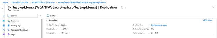 Disaster Recovery using cross-region replication with Azure NetApp Files datastores for AVS