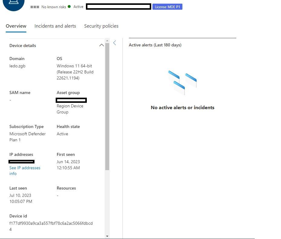 Device Health Status disappeared | Microsoft Community Hub