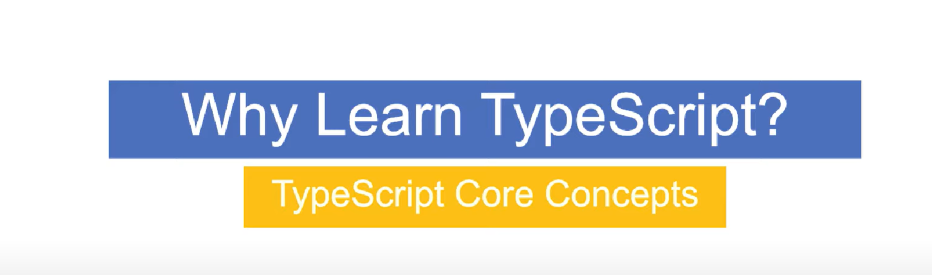 Start Learning TypeScript with these Short Videos