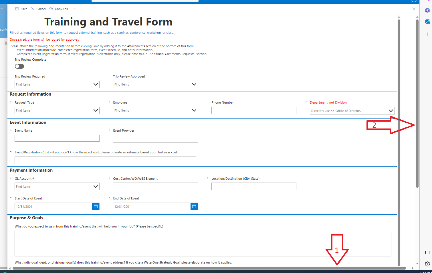 How do I remove the scrollbars from SP Customized form? | Microsoft Community Hub