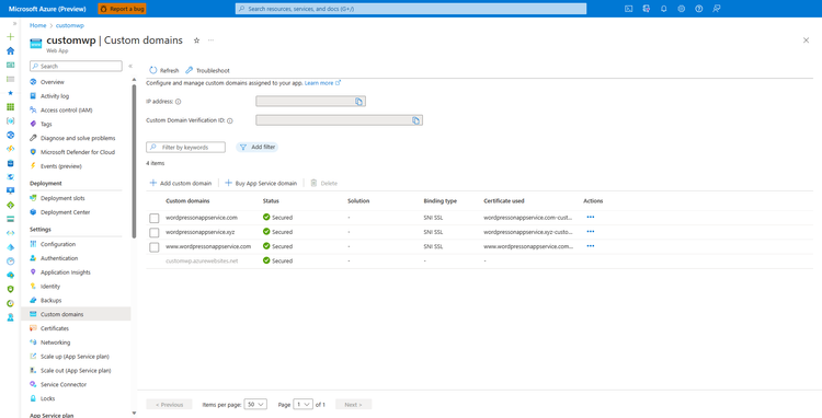 How To Set Up Subdomain Multisite In Wordpress On App Service Microsoft Community Hub
