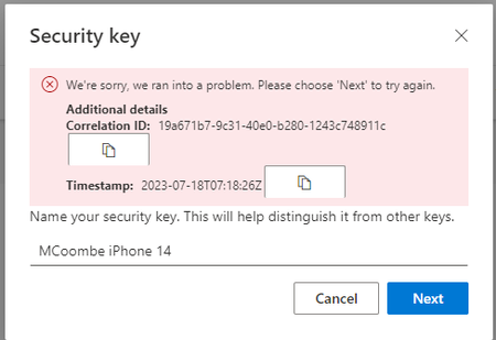 Microsoft Entra ID (Azure AD) support for Passkeys | Microsoft ...
