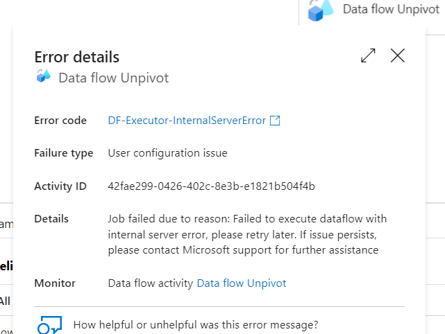 how to debug ADF error | Microsoft Community Hub