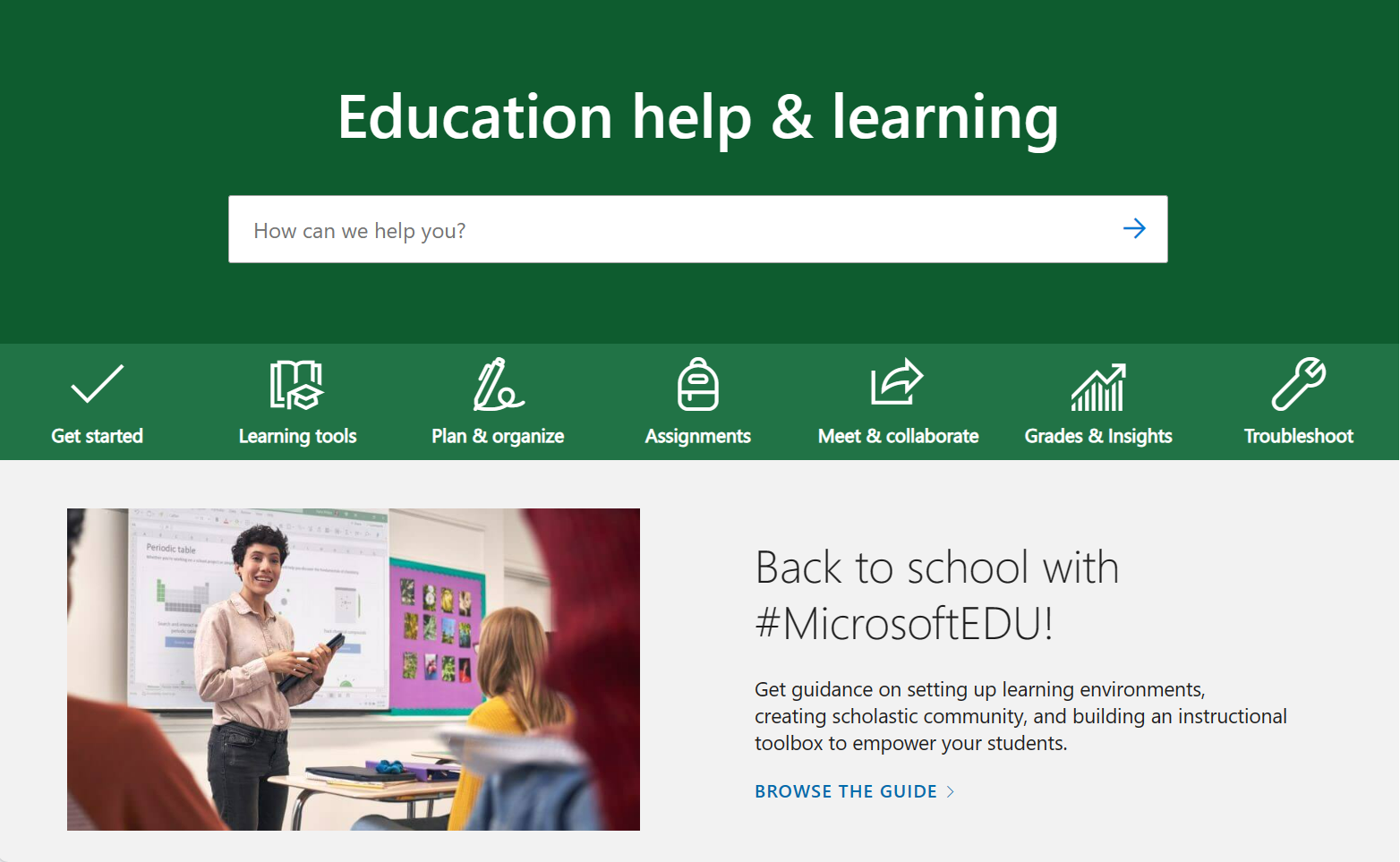 A comprehensive list of helpful Microsoft Education professional ...