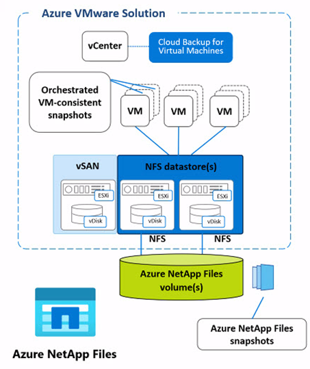 Protecting Azure Vmware Solution Vms And Datastores On Azure Netapp Files With Cloud Backup For Vms