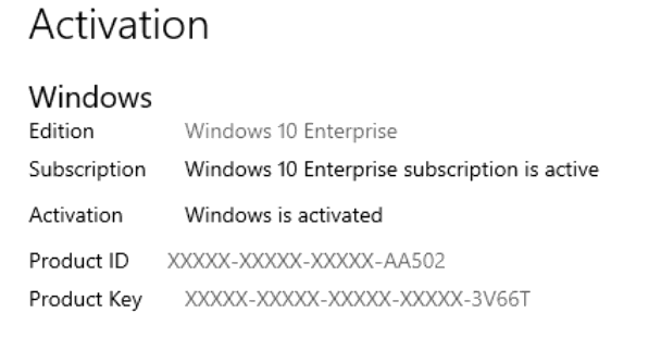 Windows 10 Subscription Activation | E3 | Microsoft Community Hub