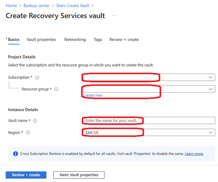 Move Backups In Recovery Service Vault From LRS/GRS To ZRS While ...