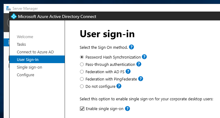 AzureAD Connect Single sign-on | Microsoft Community Hub
